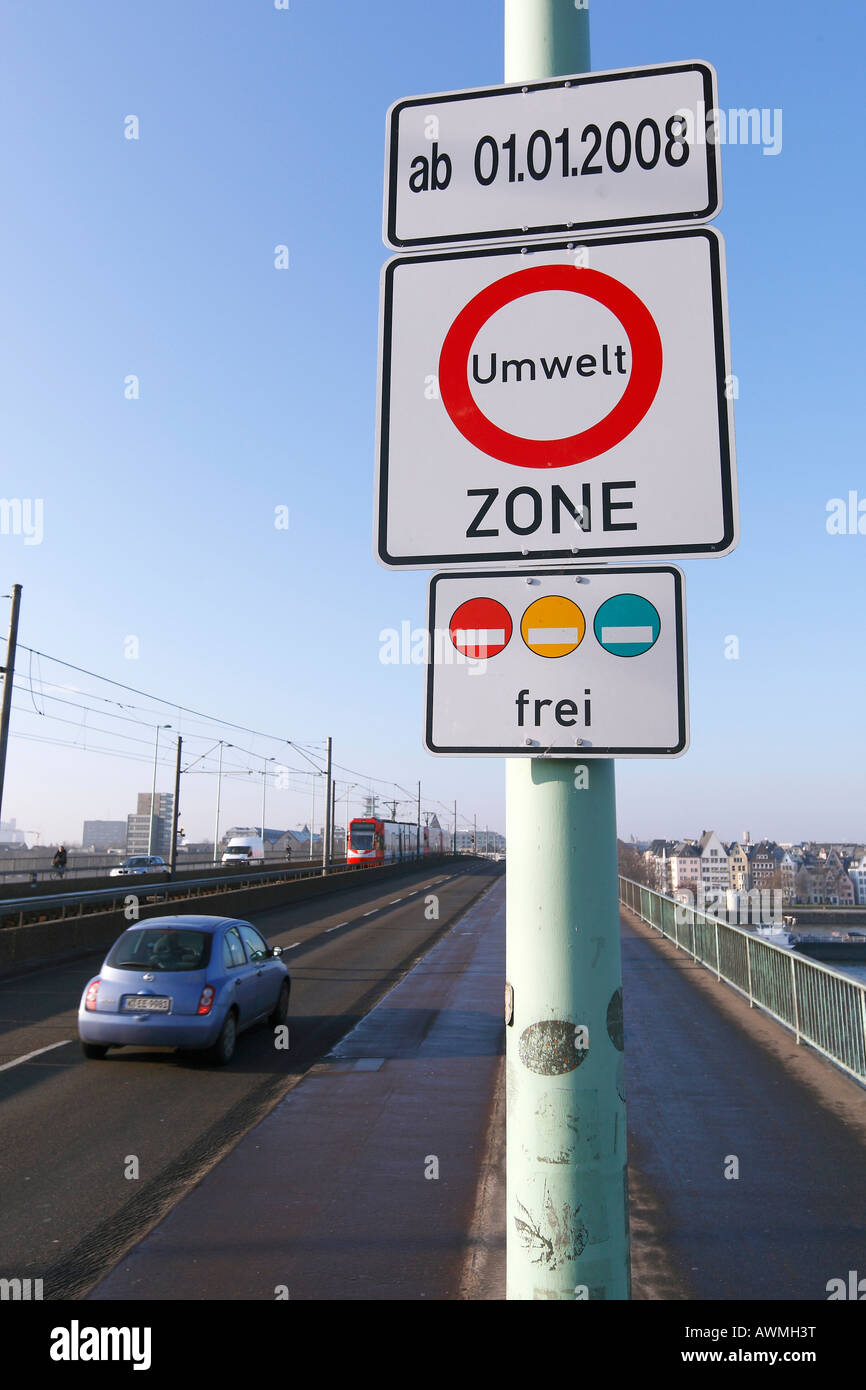 Reducing emissions, particulates, particulate matter (PM), Umweltzone ...