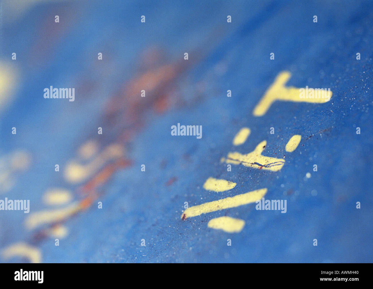 Stenciled colors hi-res stock photography and images - Alamy