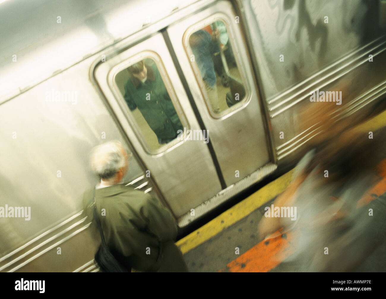 Subway Train Front View