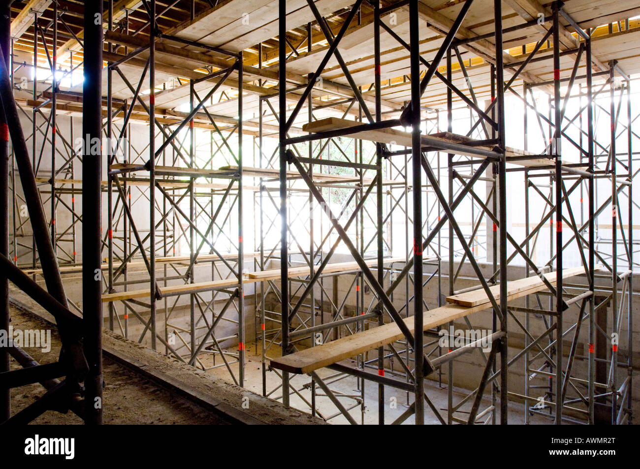 Scaffold construction hi-res stock photography and images - Alamy