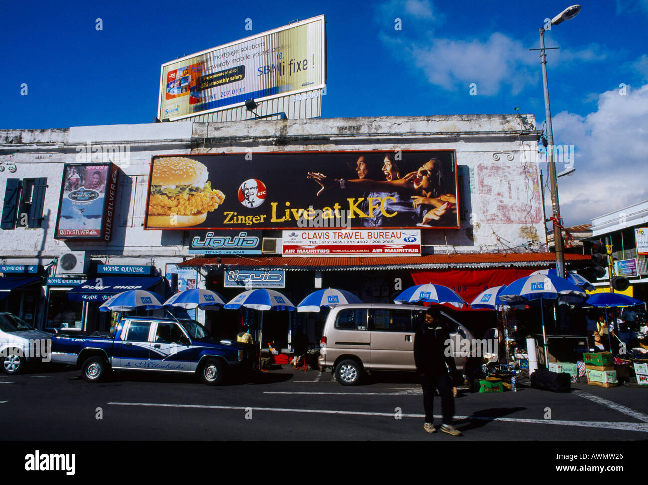 Port Louis Mauritius Street Scene Stock Photo - Alamy