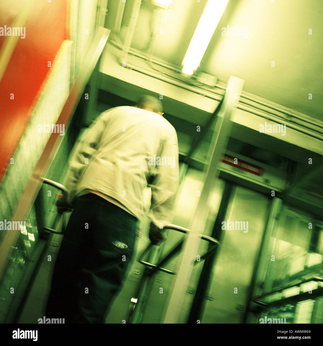 Man walking out exit door hi-res stock photography and images - Alamy