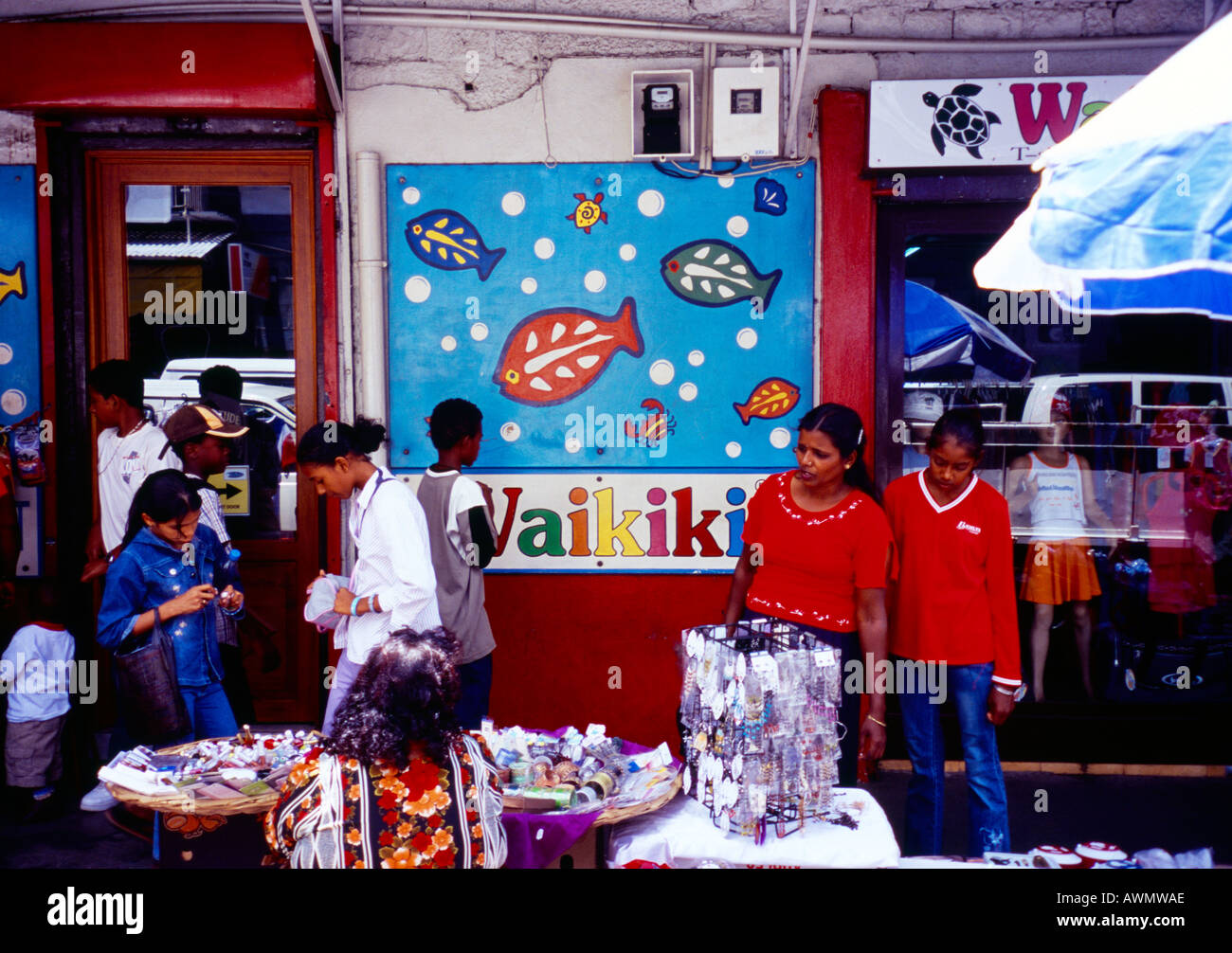 Port Louis Mauritius Street Scene Stock Photo - Alamy