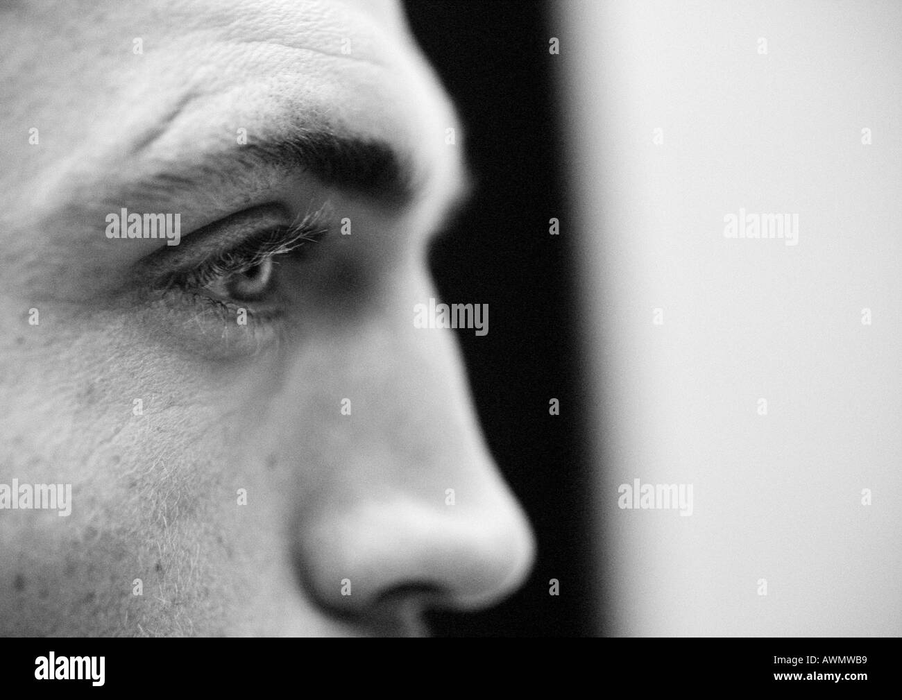 Profiles view Black and White Stock Photos & Images - Alamy