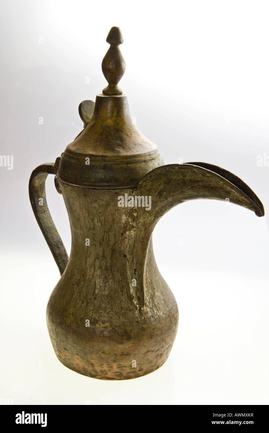 Antique teapot, Saudi Arabia, Asia Stock Photo - Alamy