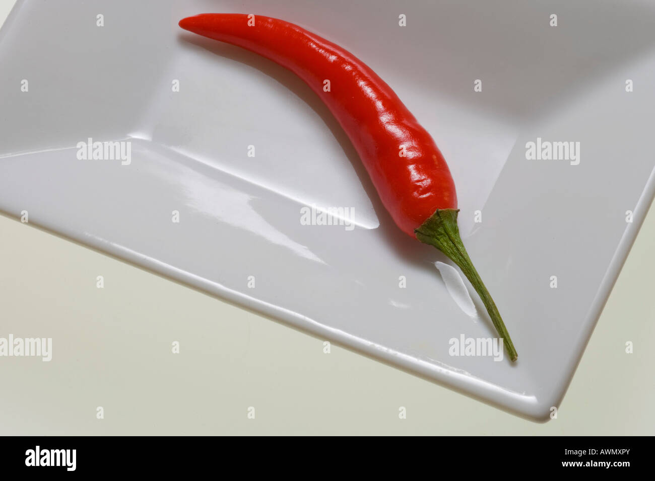 Capsicum red chili peppers Cut Out Stock Images & Pictures - Alamy