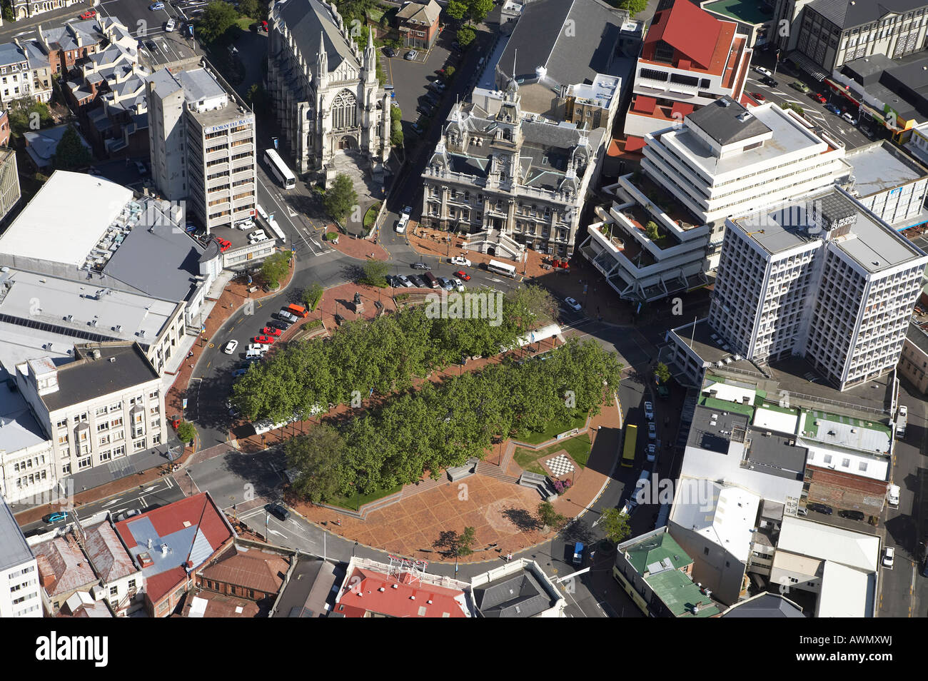 St Paul s Cathedral and Municipal Chambers The Octagon Dunedin South ...