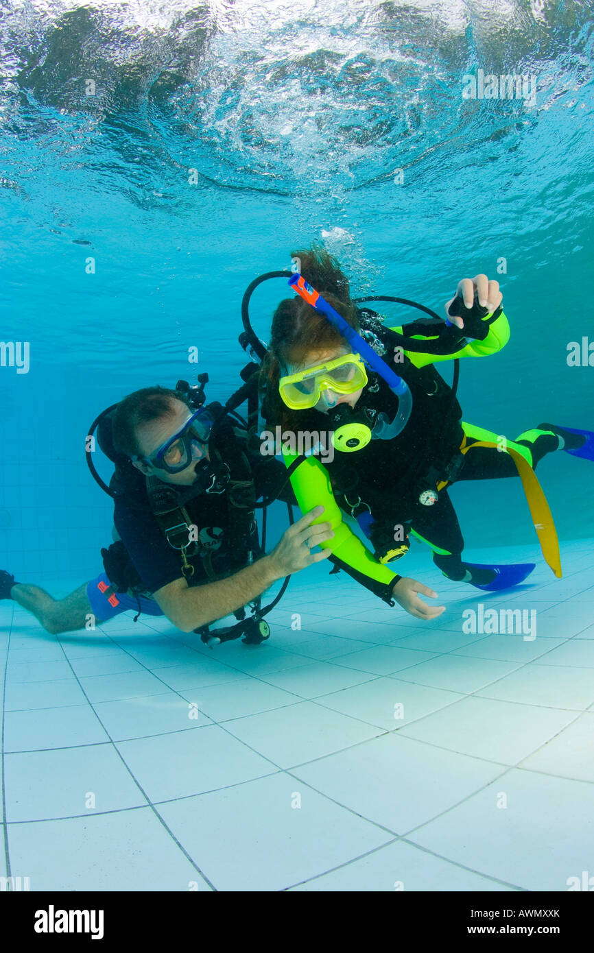 Learning snorkelling hi-res stock photography and images - Alamy