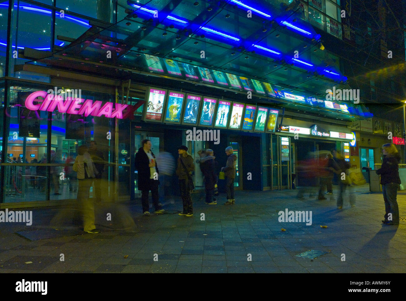 Cinemaxx cinemas in Offenbach, Hesse, Germany, Europe Stock Photo - Alamy