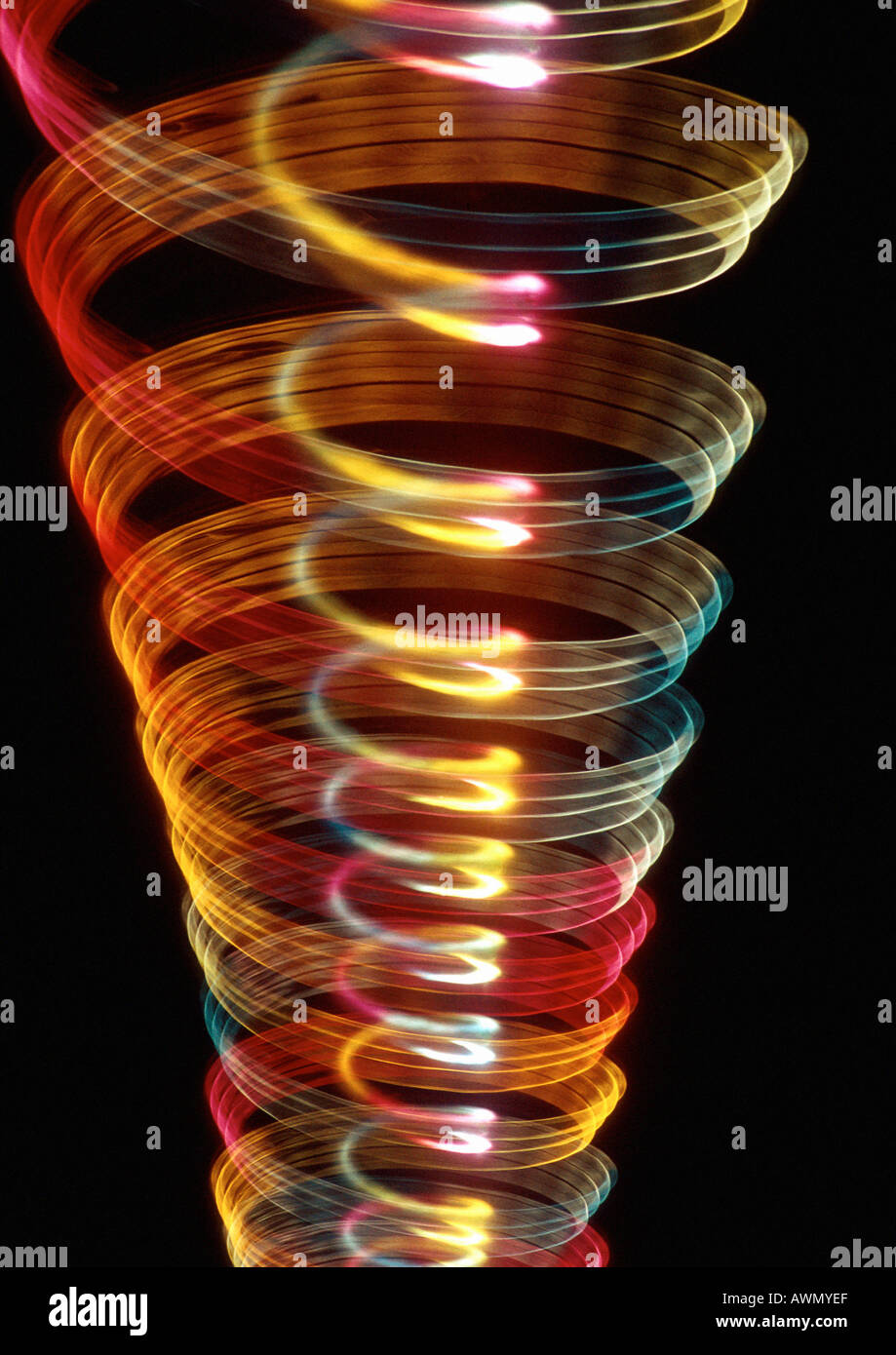 Turning spiral patterns hi-res stock photography and images - Alamy