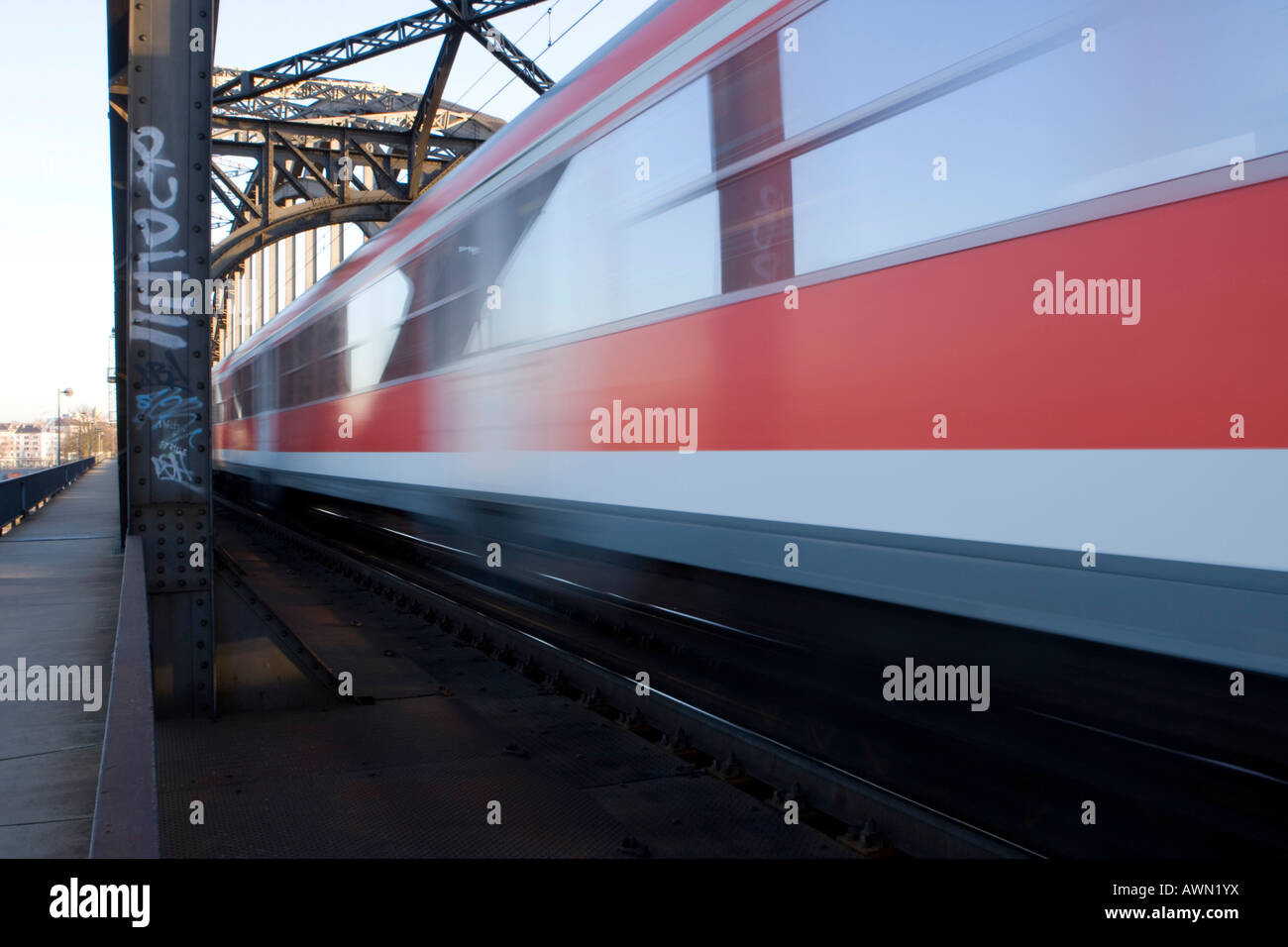 Fast driving train High Resolution Stock Photography and Images - Alamy