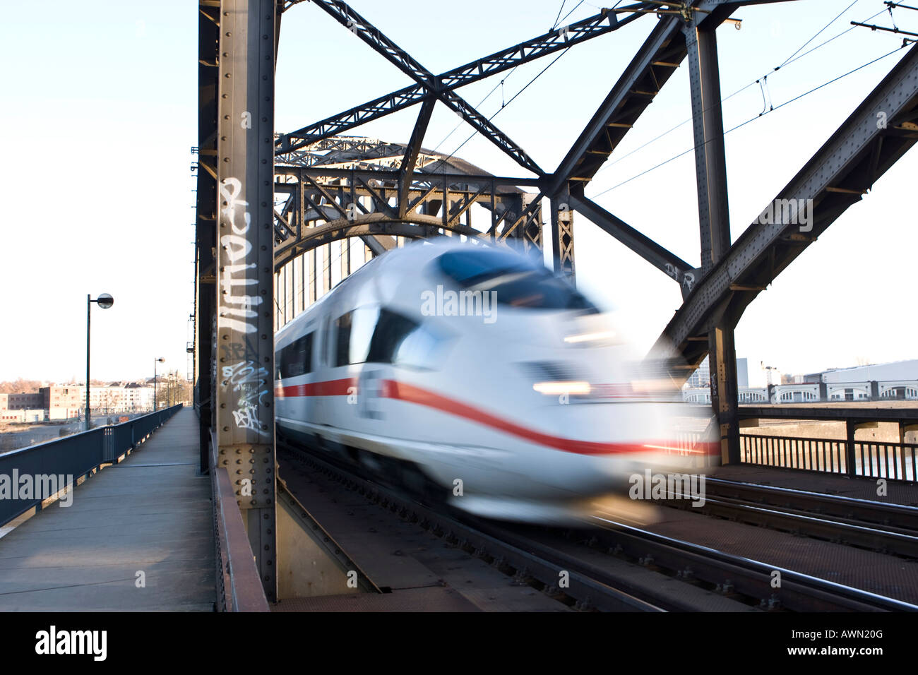 Fast german train hi-res stock photography and images - Alamy