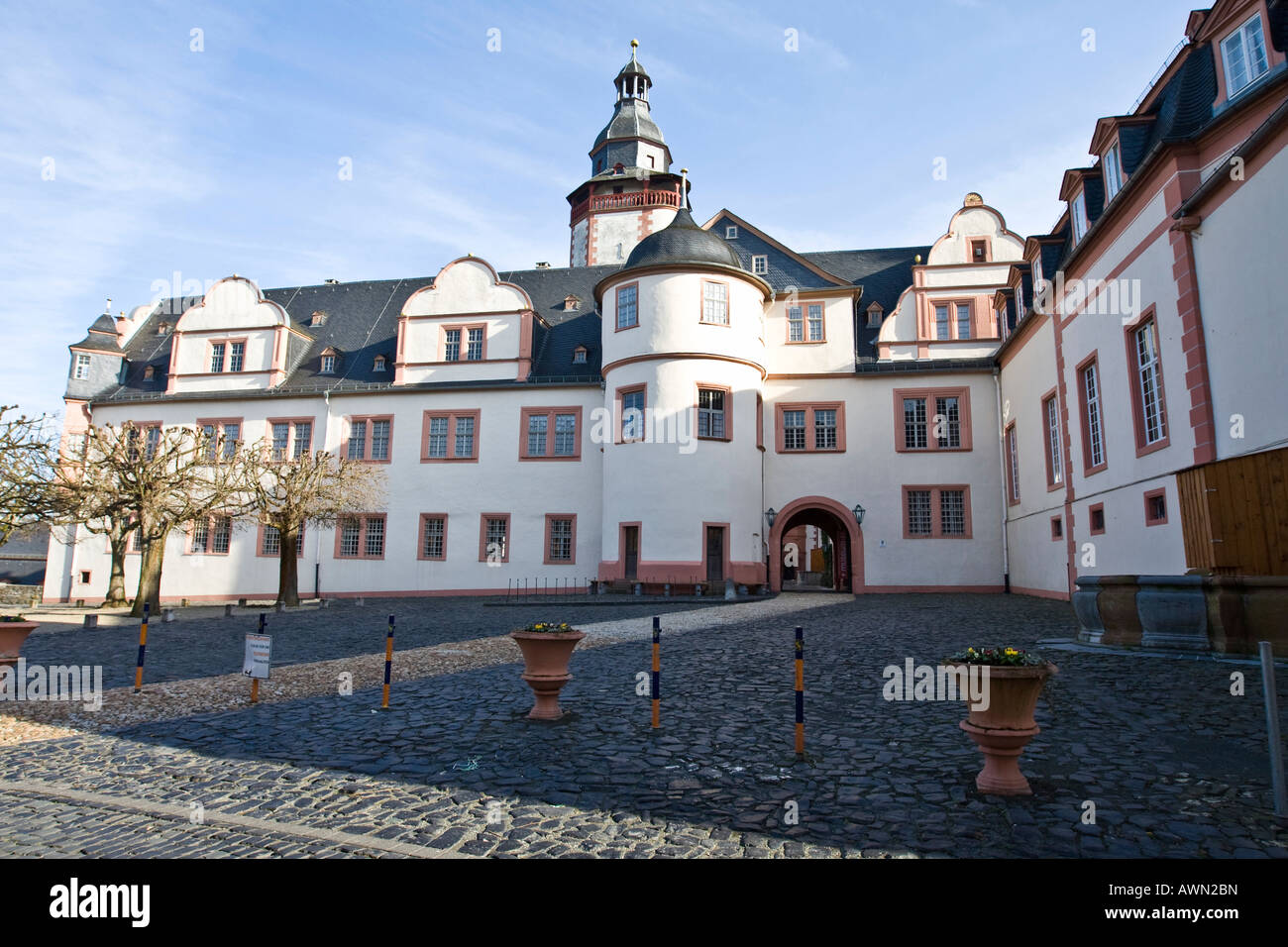 Weilburg's renaissance castle (built 1533-1572), Weilburg an der Lahn ...