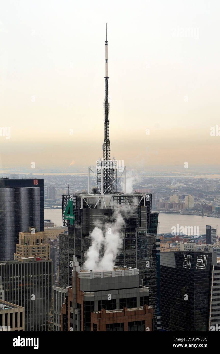 View from the Rockefeller Center, New York, USA Stock Photo - Alamy
