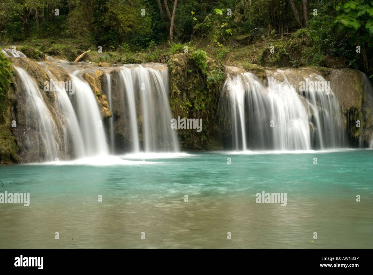 Philippine waterfall hi-res stock photography and images - Alamy