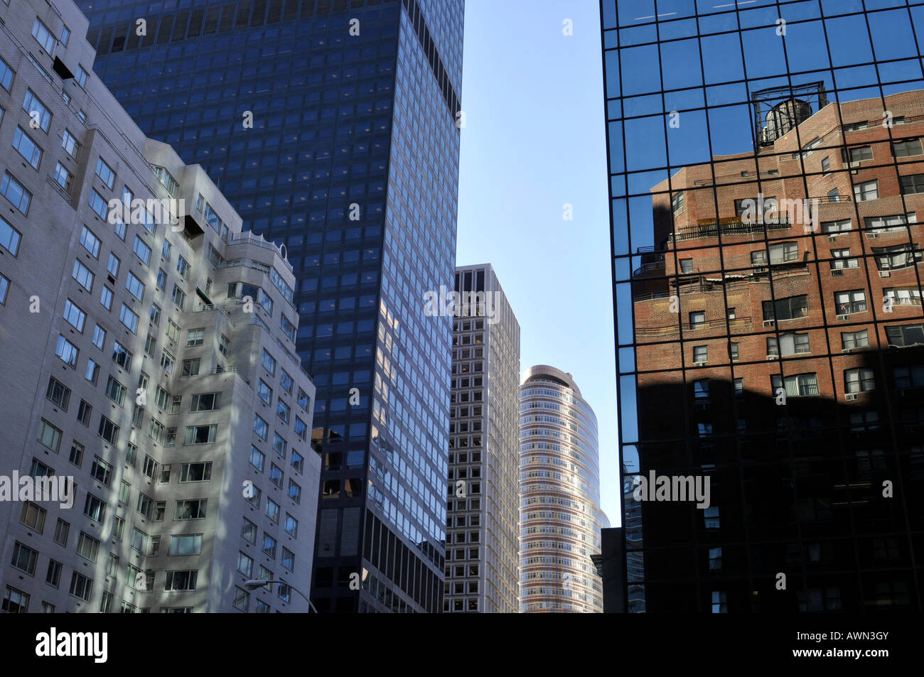 High-rise buildings at the Upper East Side, New York, USA Stock Photo ...