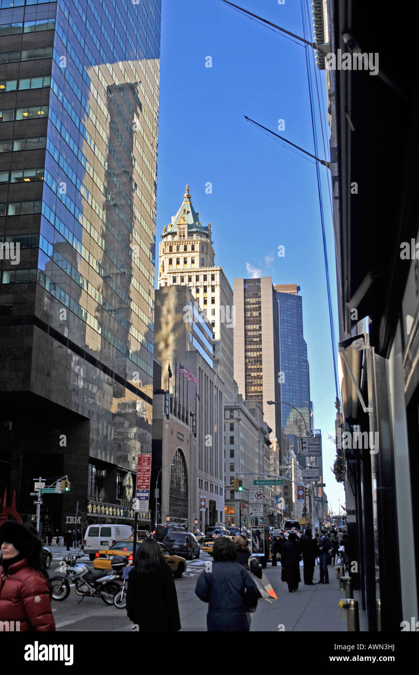 High-rise buildings at the Upper East Side, New York, USA Stock Photo ...