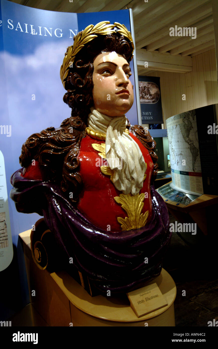 Figurehead hms victory hi-res stock photography and images - Alamy