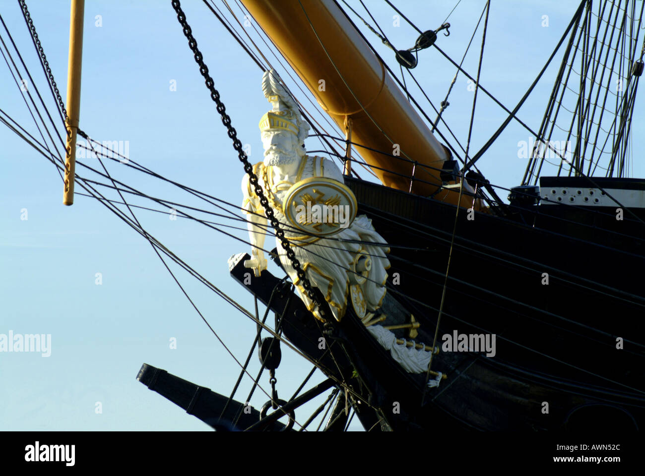 Hms Warrior Figurehead High Resolution Stock Photography and Images - Alamy