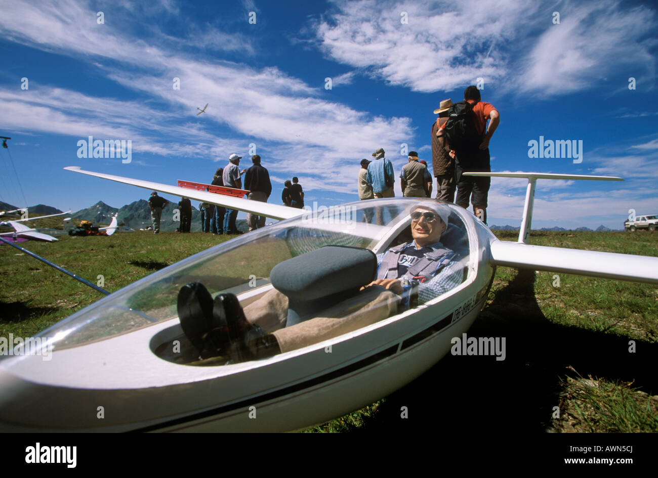 "Flying Circus", model aircraft, Fiss, Tyrol, Austria Stock Photo - Alamy