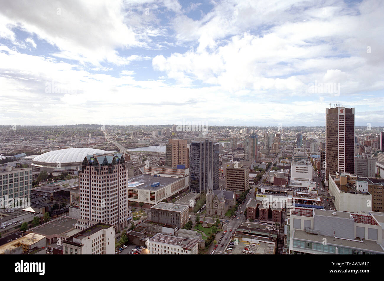 cityscape of Vancouver Canada Stock Photo - Alamy
