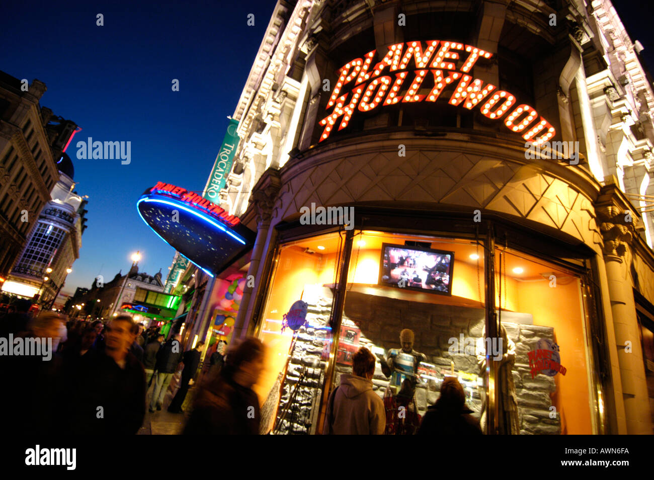 Planet hollywood london hi-res stock photography and images - Alamy