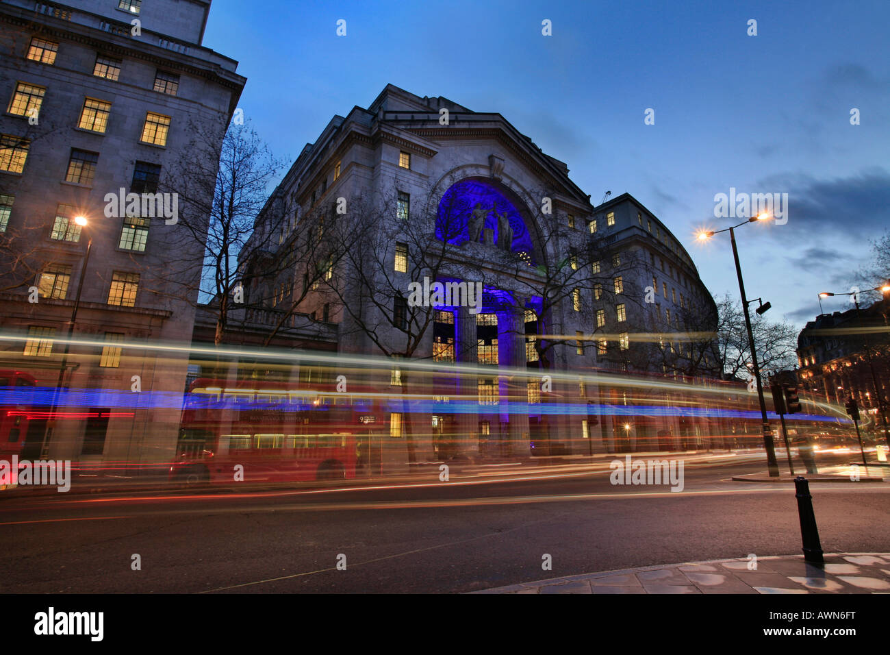 Bush House, Aldwych, Westminster, London, UK Stock Photo - Alamy