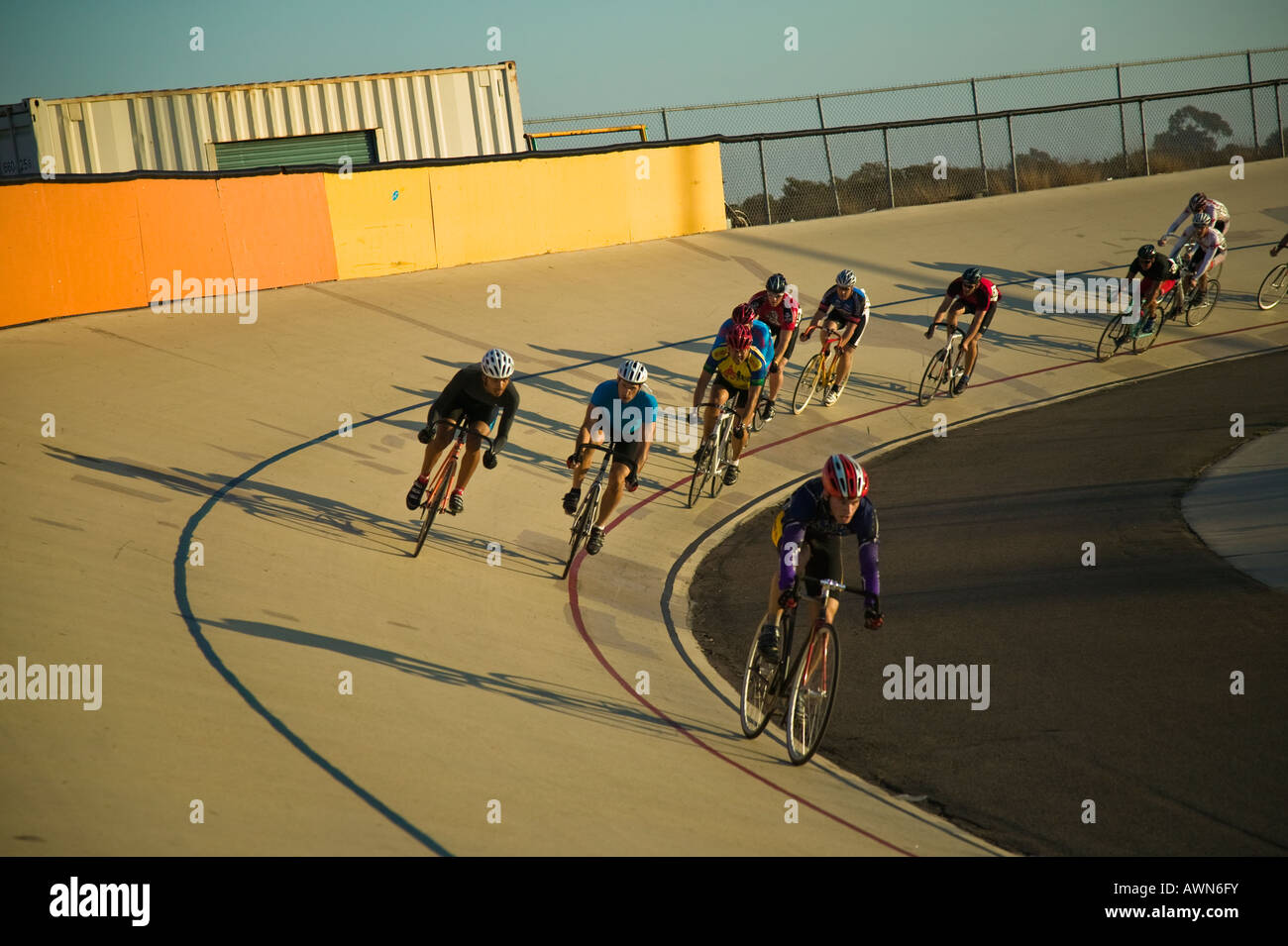 Bicycle Racing Velodrome Balboa Park, San Diego, California, USA Stock Photo - Alamy
