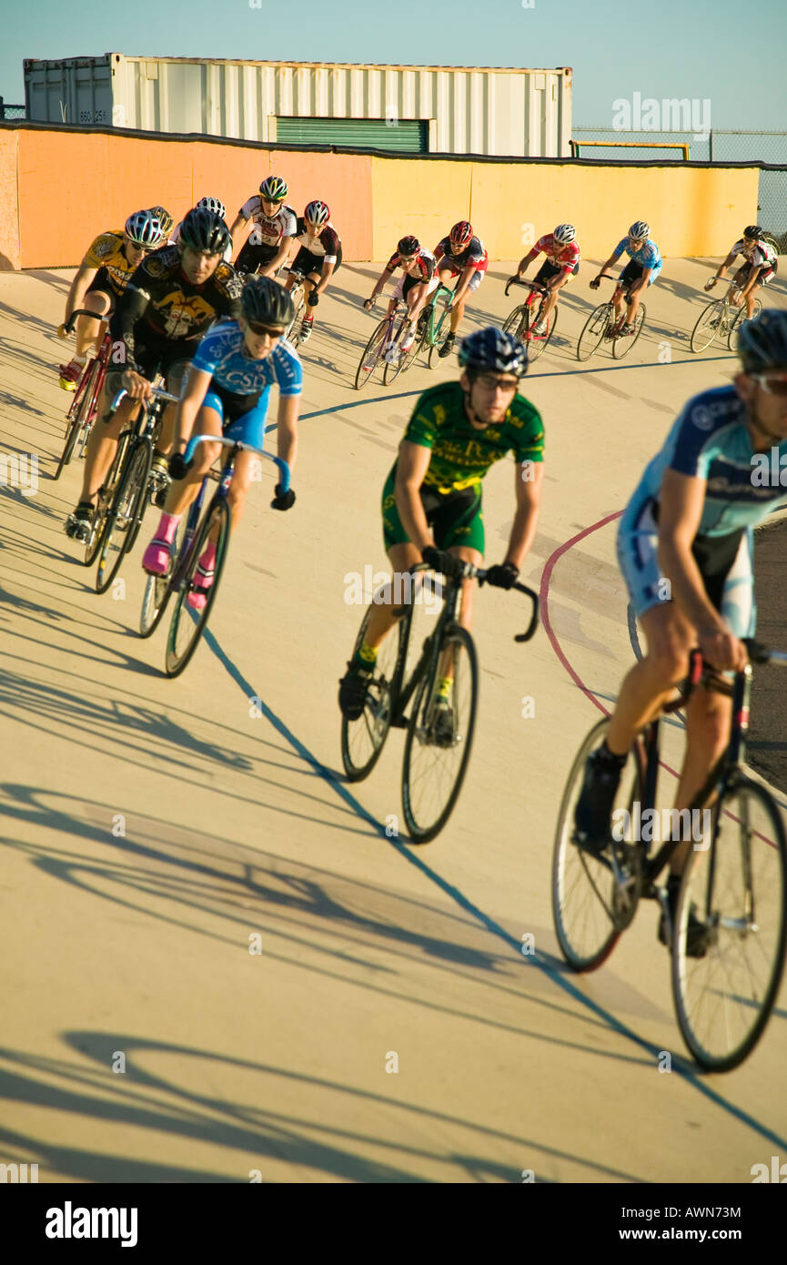 Bicycle Racing Velodrome Balboa Park, San Diego, California, USA Stock ...