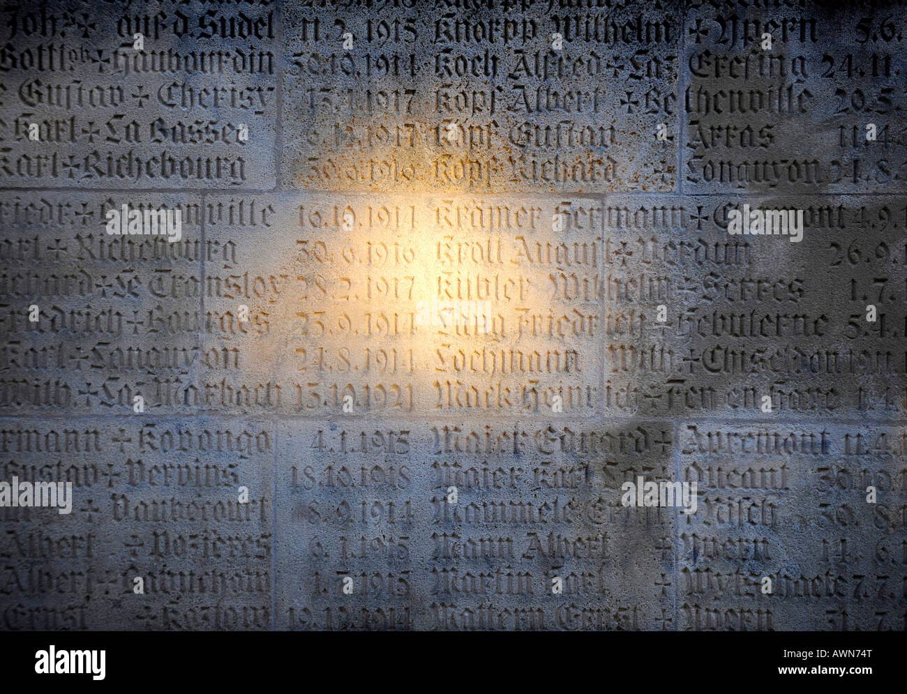 Roll of honor hi-res stock photography and images - Alamy