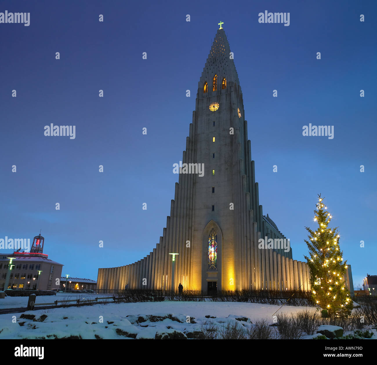 Reykjavik church hi-res stock photography and images - Alamy