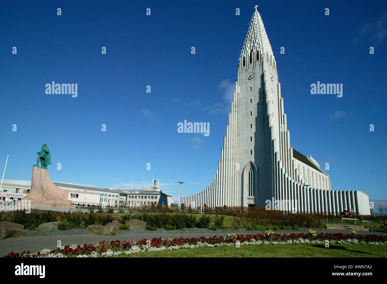 Statues Reykjavik Iceland High Resolution Stock Photography and Images ...