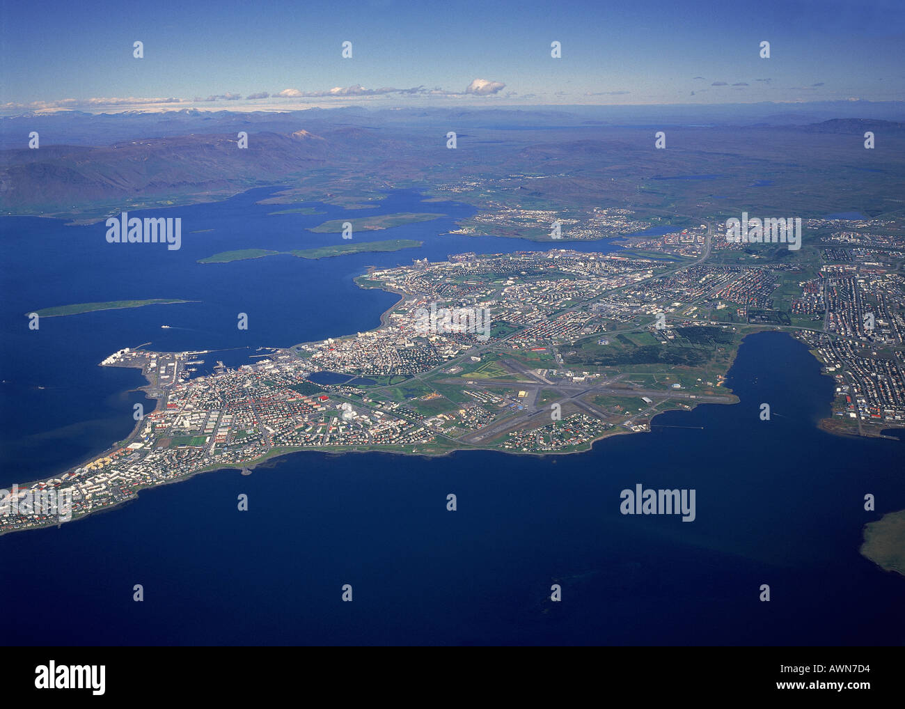 Hengill aerial hi-res stock photography and images - Alamy