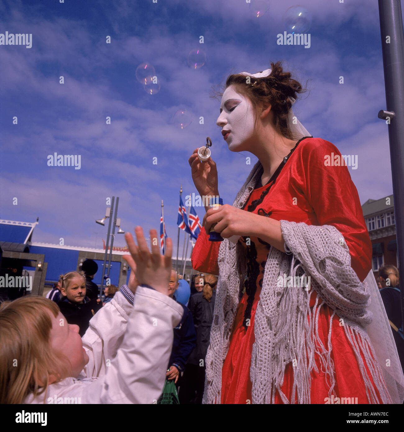Festival Reykjavik Iceland Stock Photo - Alamy