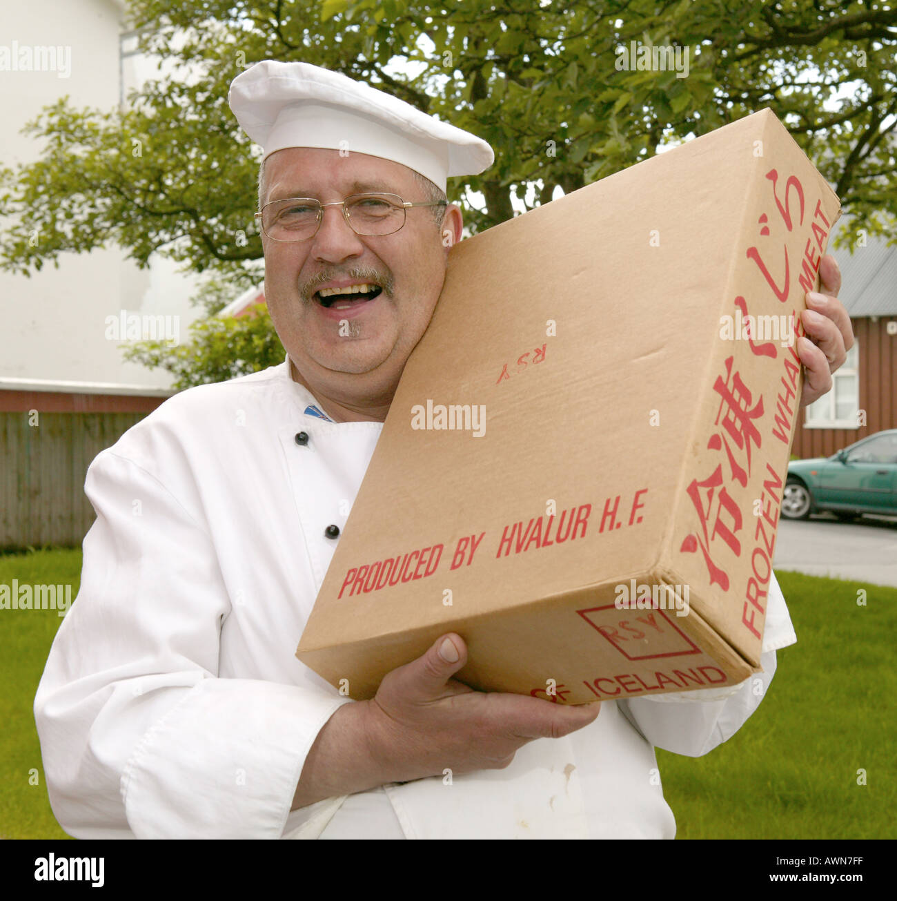 Chef whale meat reykjavik iceland hi-res stock photography and images ...