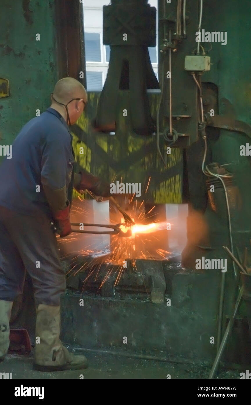 Inside a factory making manufactured goods with steel Stock Photo - Alamy