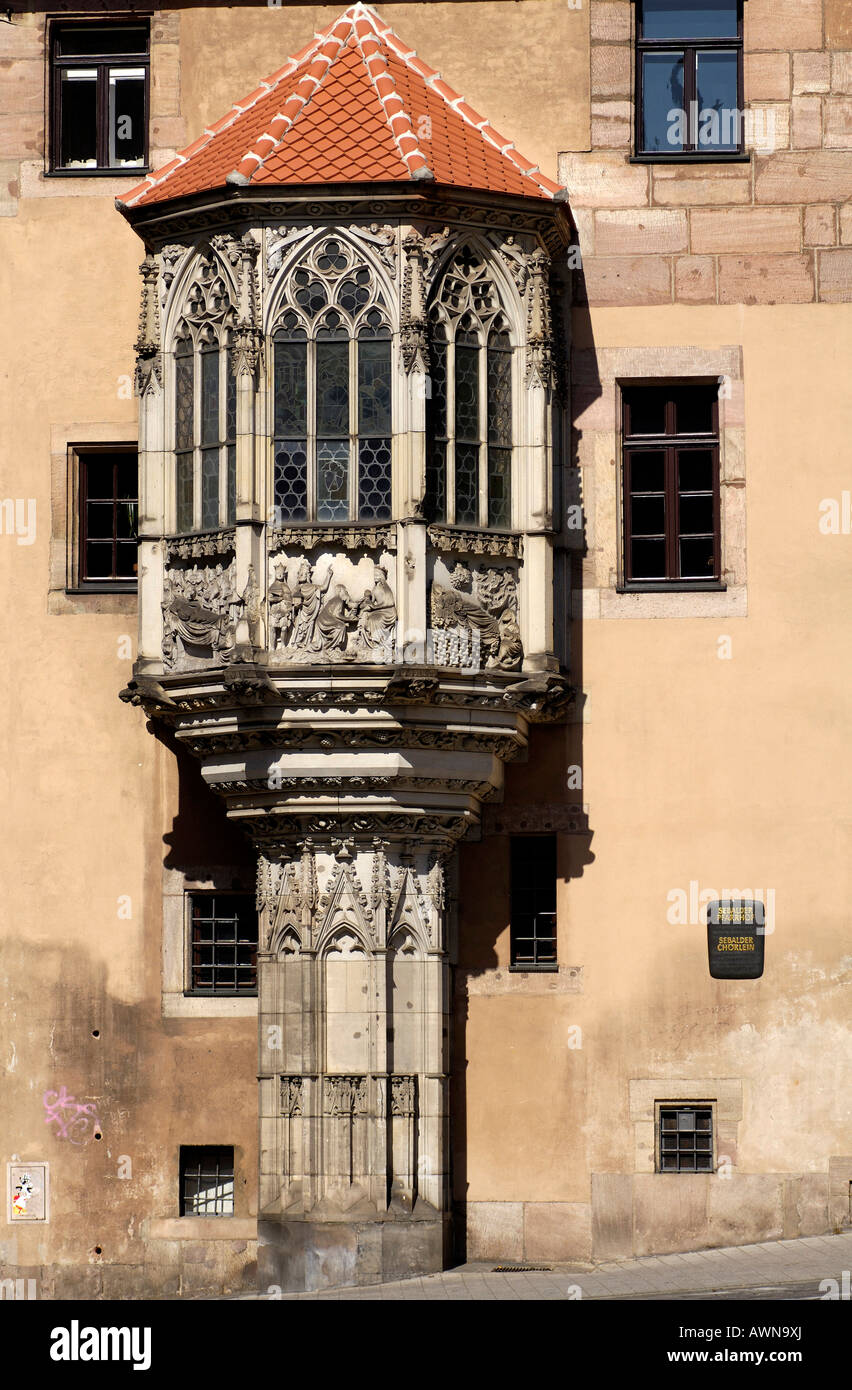 House detail bowfront hi-res stock photography and images - Alamy