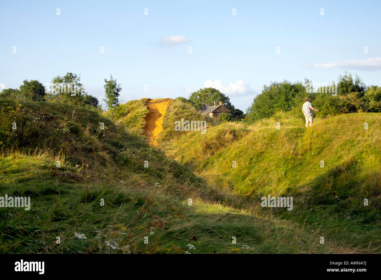Defensive earthworks hi-res stock photography and images - Alamy