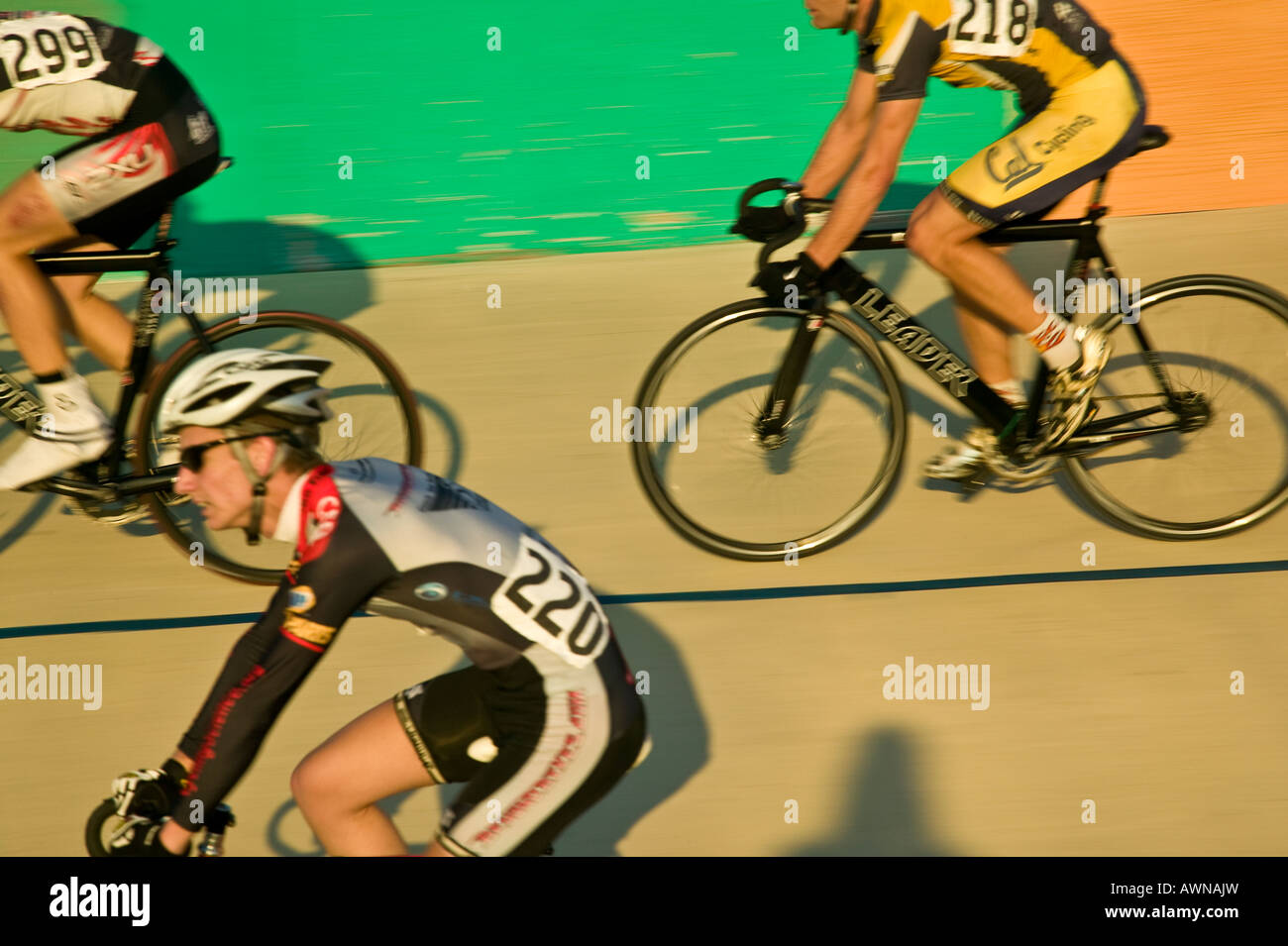 Bicycle Racing Velodrome Balboa Park, San Diego, California, USA Stock ...