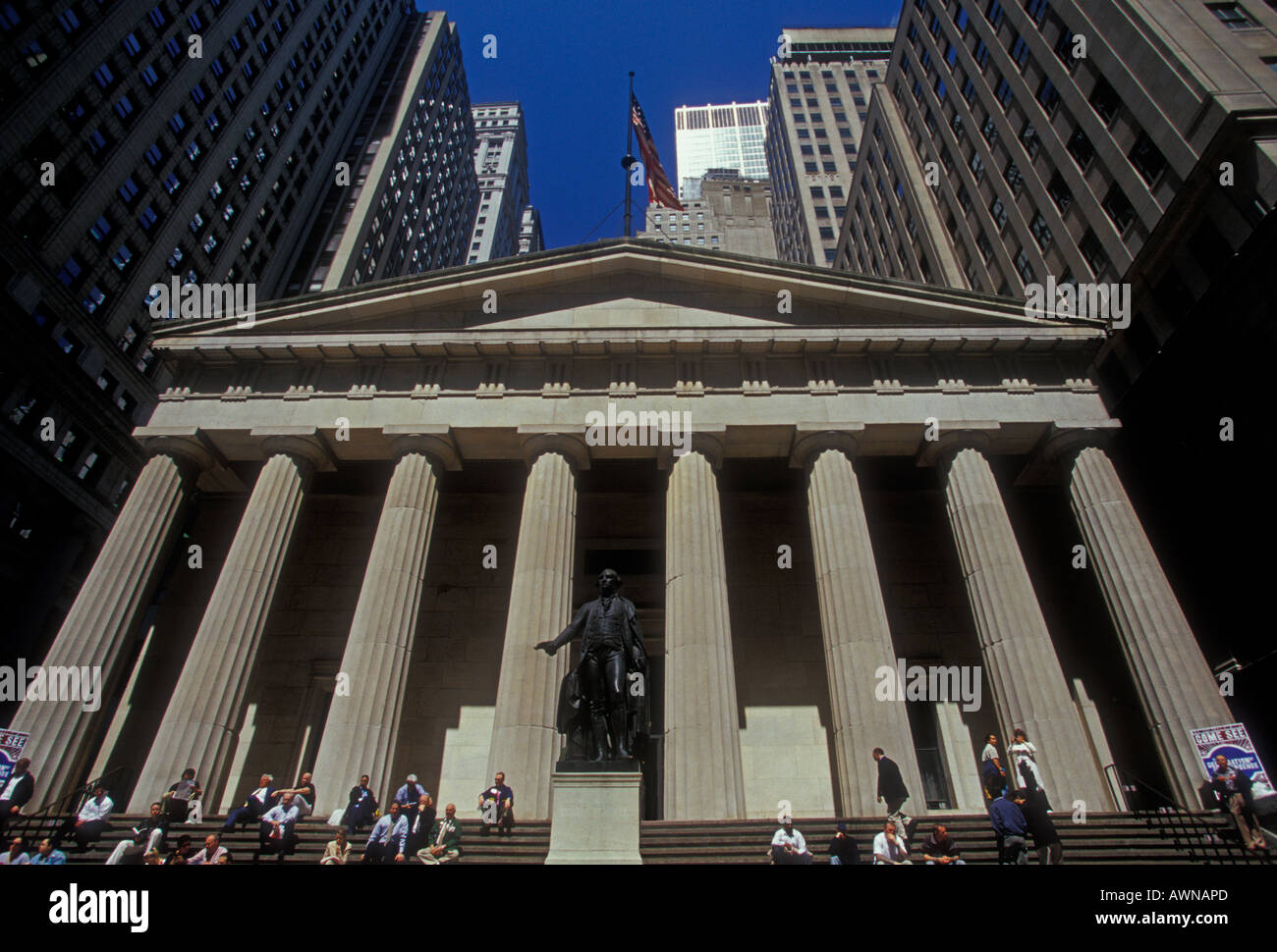 Federal Hall National Memorial, Manhattan, New York City, New York ...