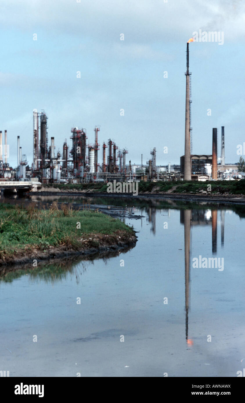 ARGENTINA OIL REFINERY IN BAHIA BLANCA Photo Julio Etchart Stock Photo ...