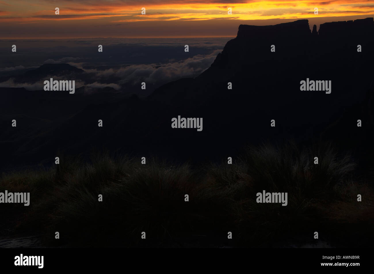 Eastern Buttress, Devil's Tooth, and Inner Tower at sunrise ...
