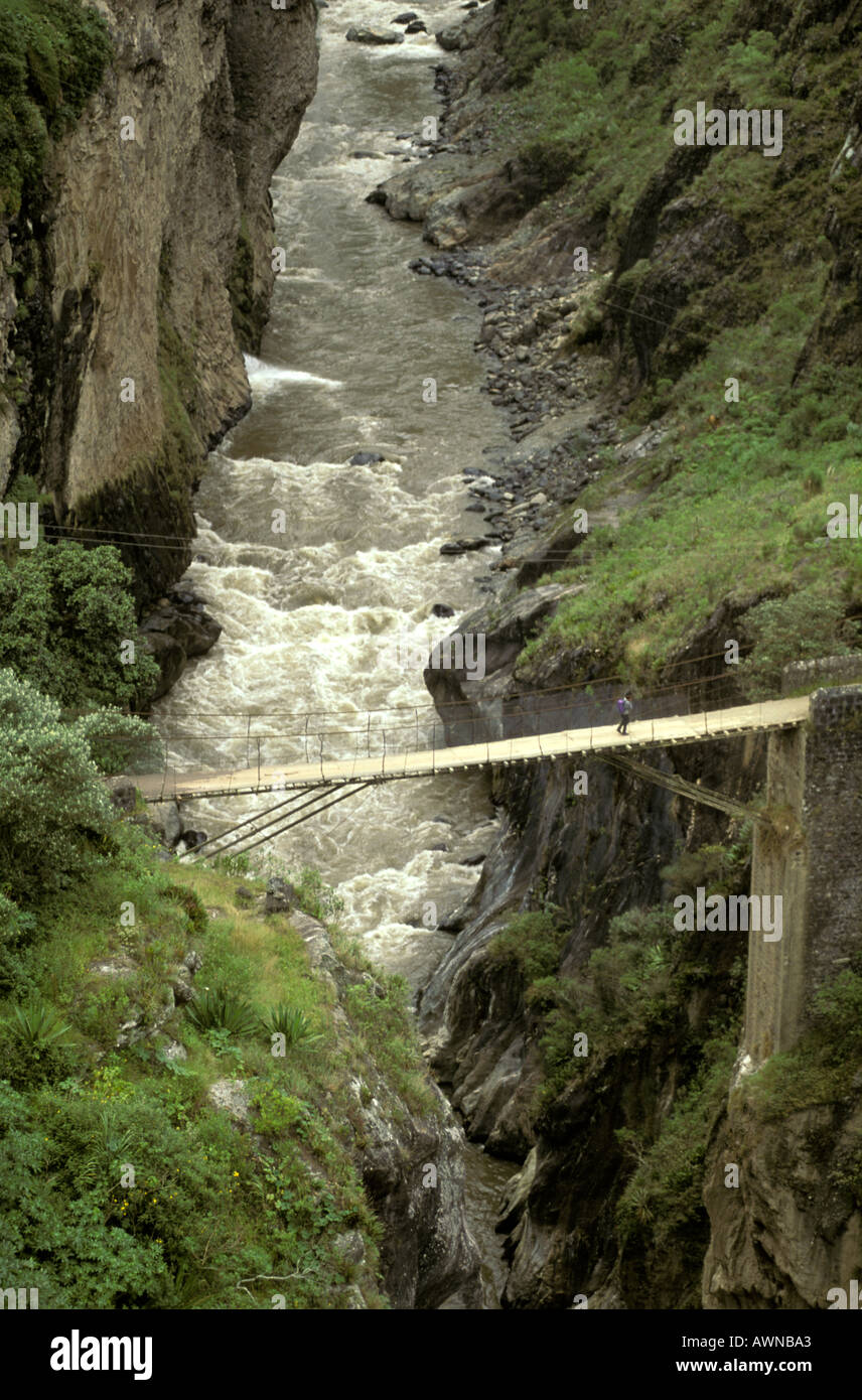 Banos, ecuador bridge hi-res stock photography and images - Alamy