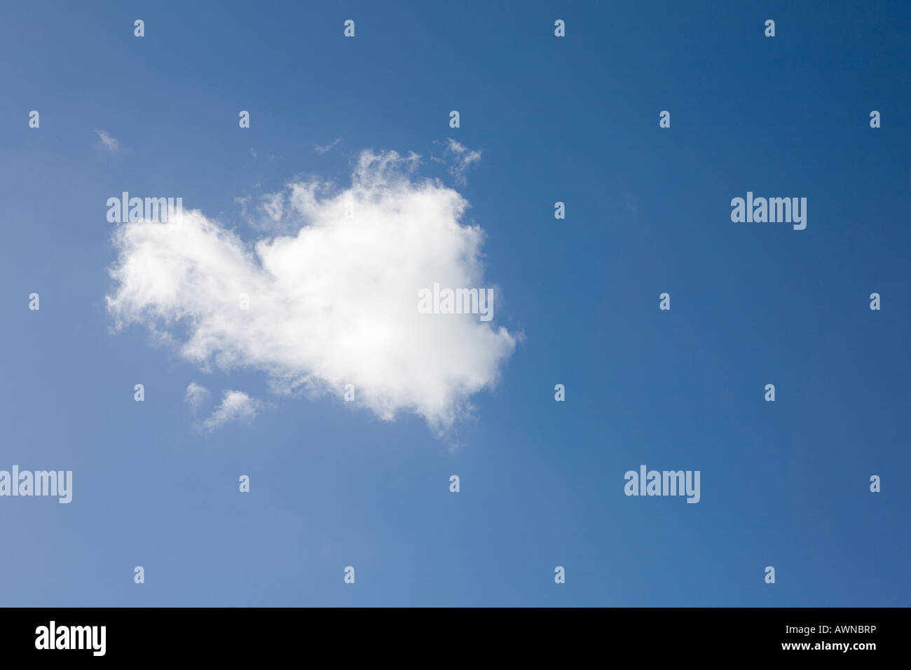 Cloud in blue sky Stock Photo - Alamy