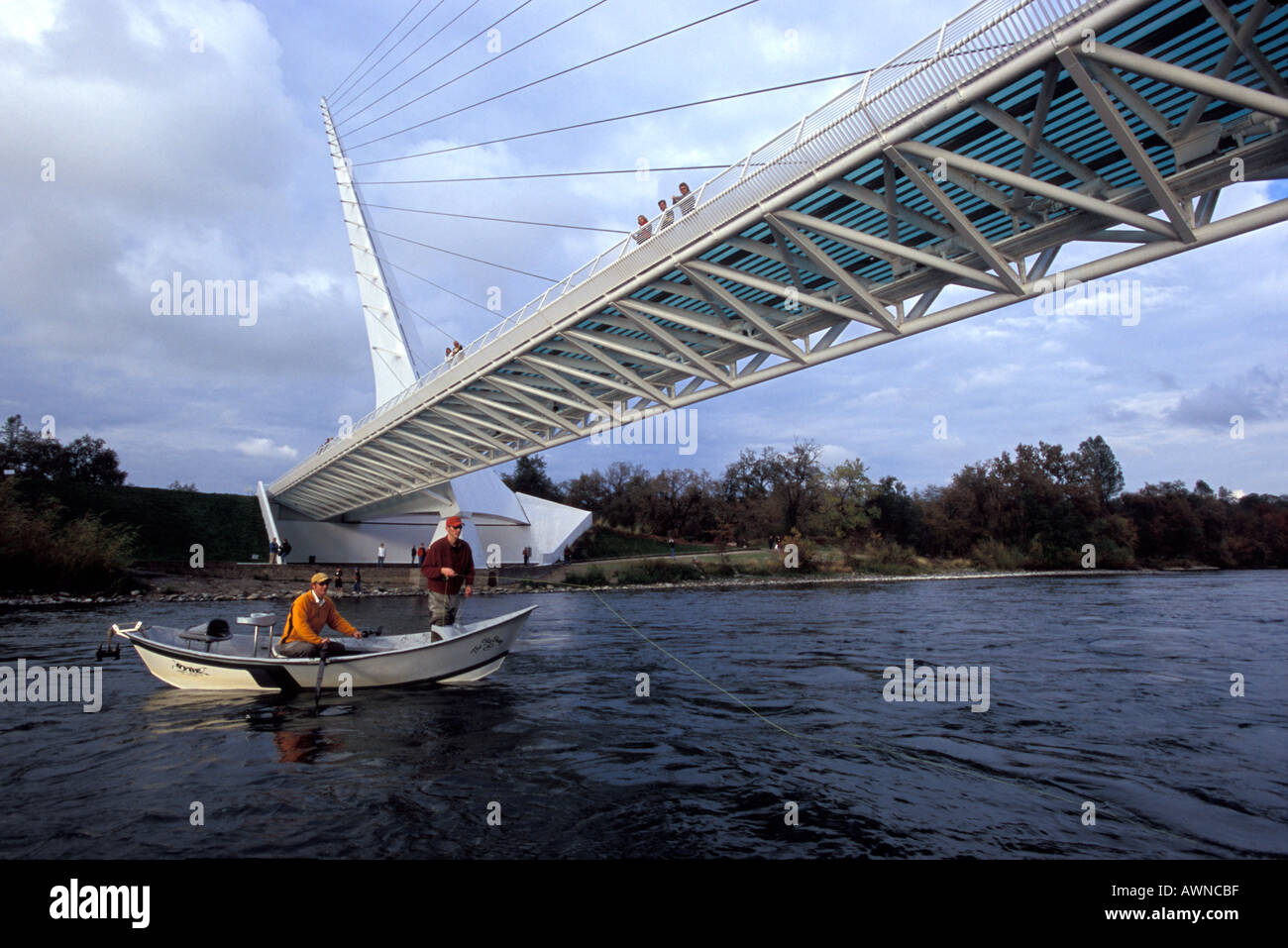 Sundial Bridge Redding Califonia Stock Photo - Alamy