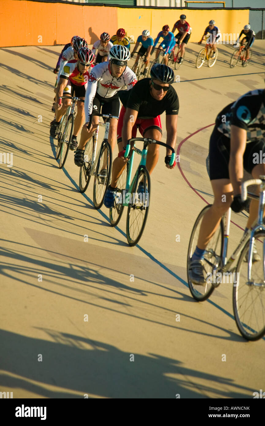 Bicycle Racing Velodrome Balboa Park, San Diego, California, USA Stock ...
