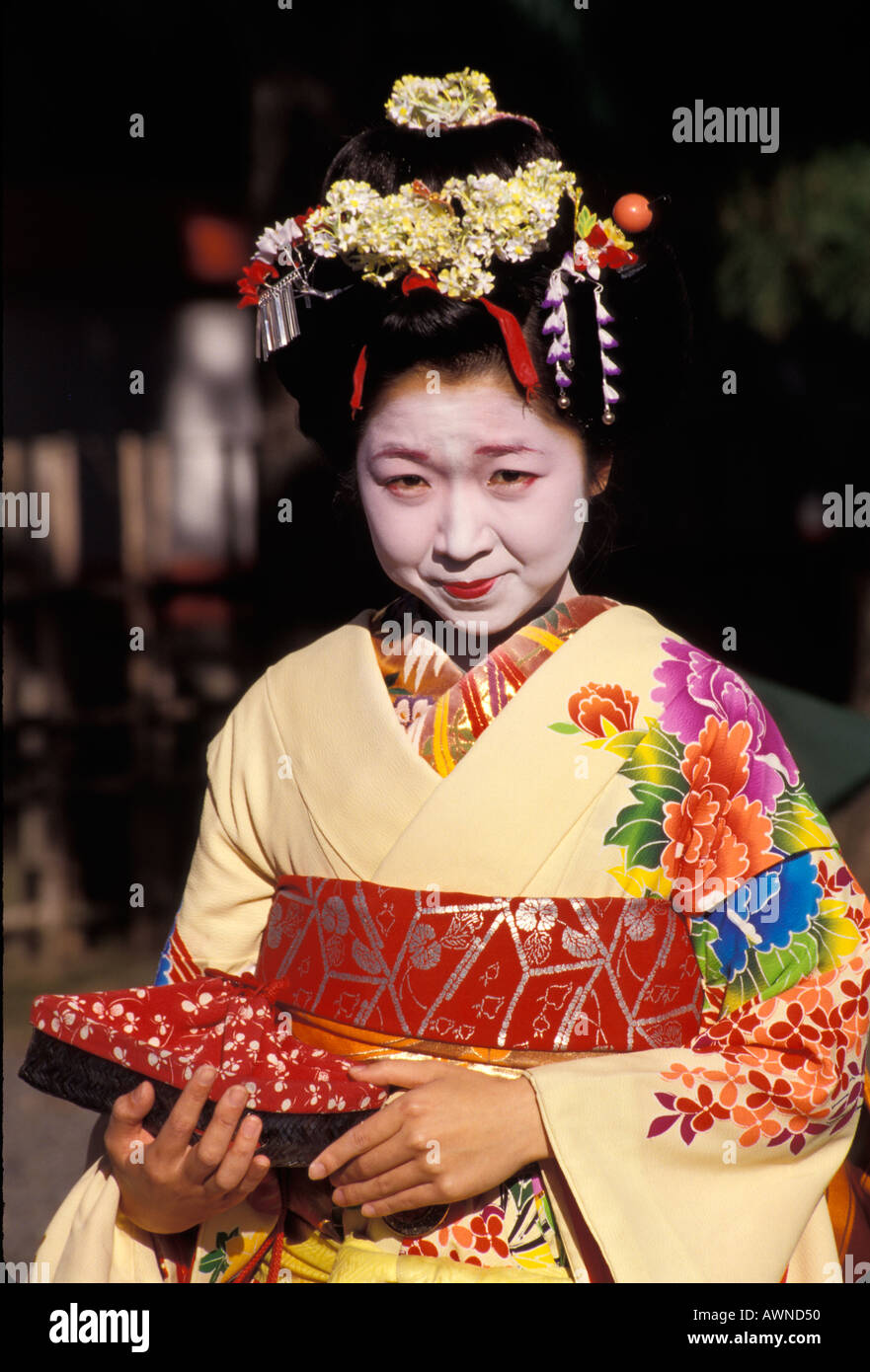 Geisha makeup hi-res stock photography and images - Alamy