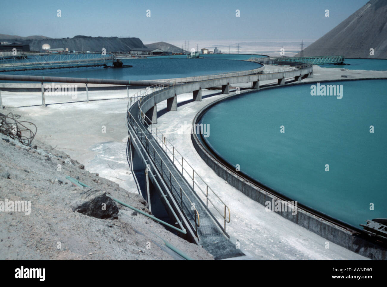 CHILE CHUQUICAMATA OPEN CAST COPPER MINE IN NORTHERN CHILE Photo Julio ...