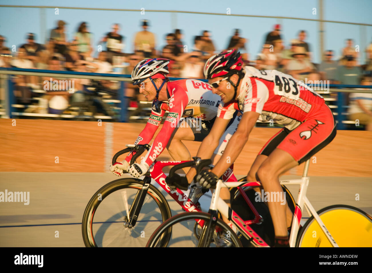 Bicycle Racing Velodrome Balboa Park, San Diego, California, USA Stock ...