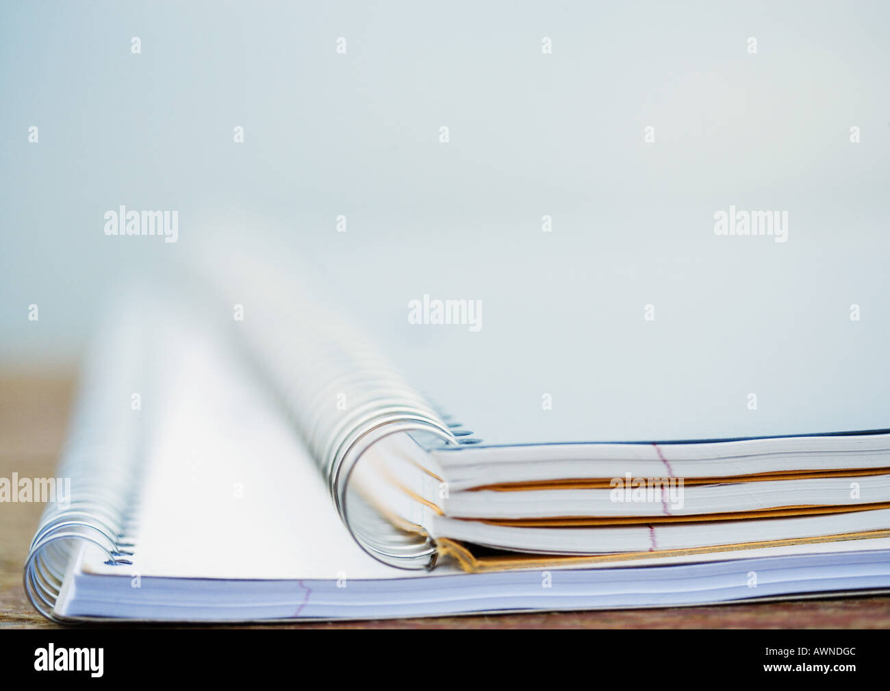 Spiral notebook extreme close hi-res stock photography and images - Alamy